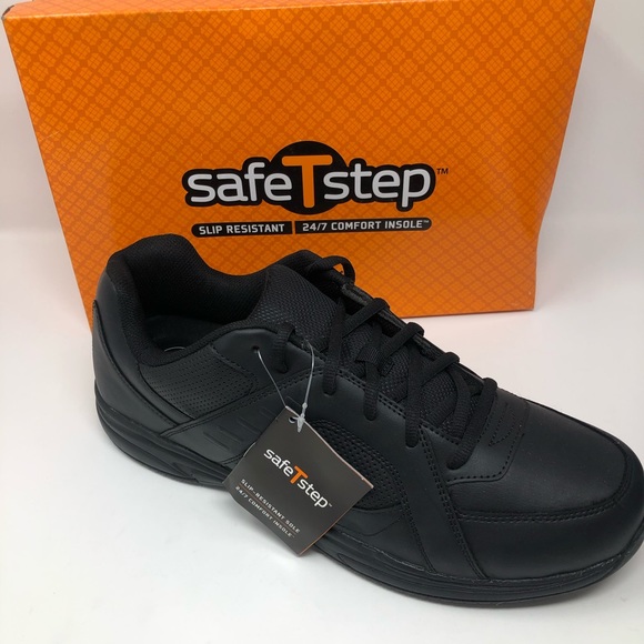 Safe T Step | Shoes | Safe T Step Mens Slip Resistant Sneakers | Poshmark